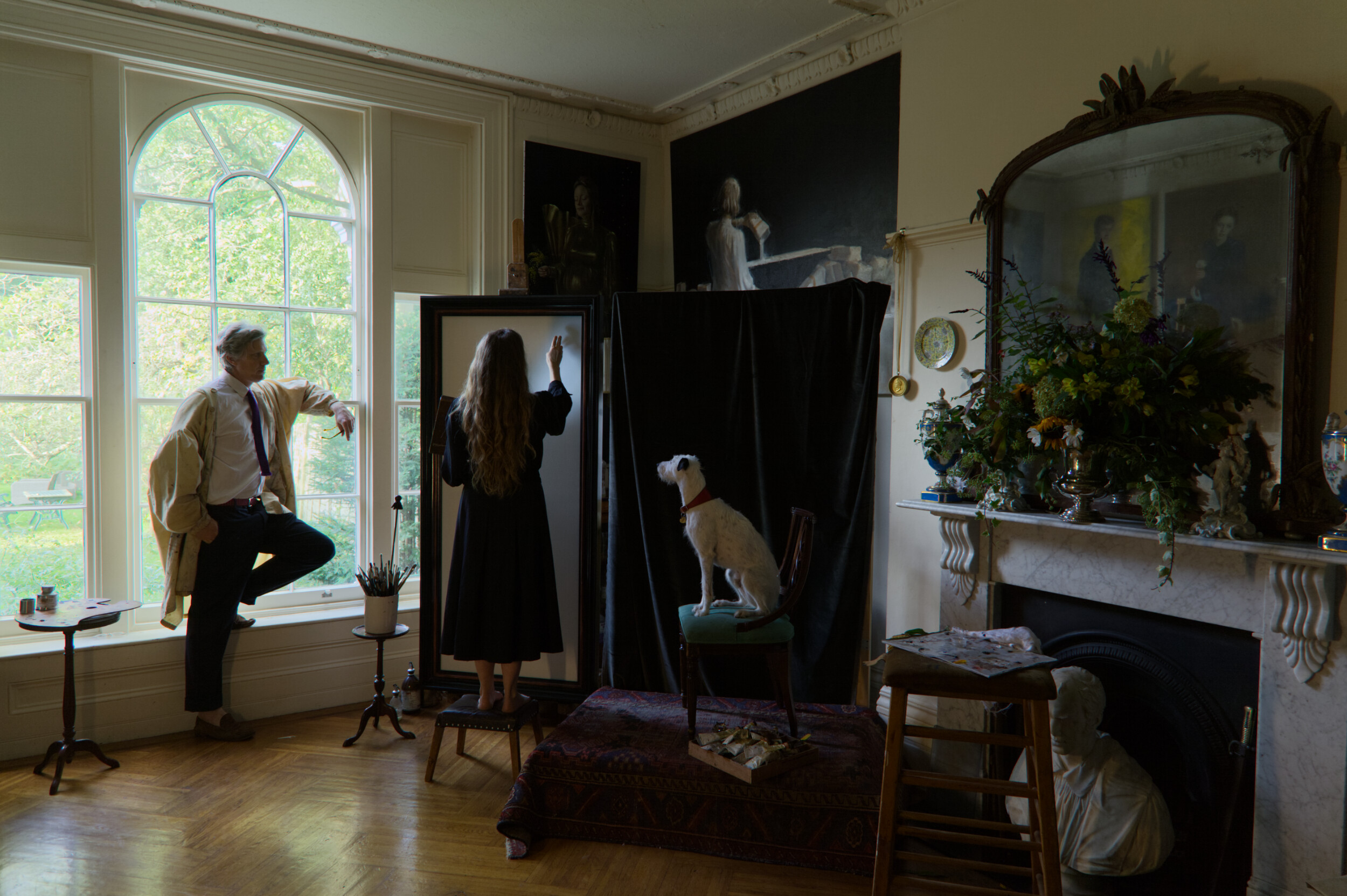 English Portraiture - Formal portrait paintings in oils undertaken by ...